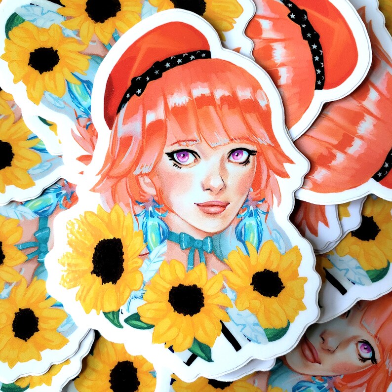 Vtuber Takanashi Kiara - Hololive EN - 3" Vinyl Sticker - Etsy