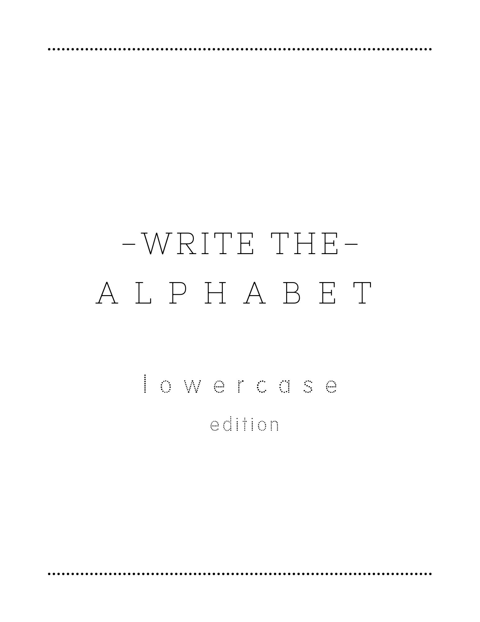 Lowercase Alphabet Letter Tracing Worksheets Booklet - Etsy