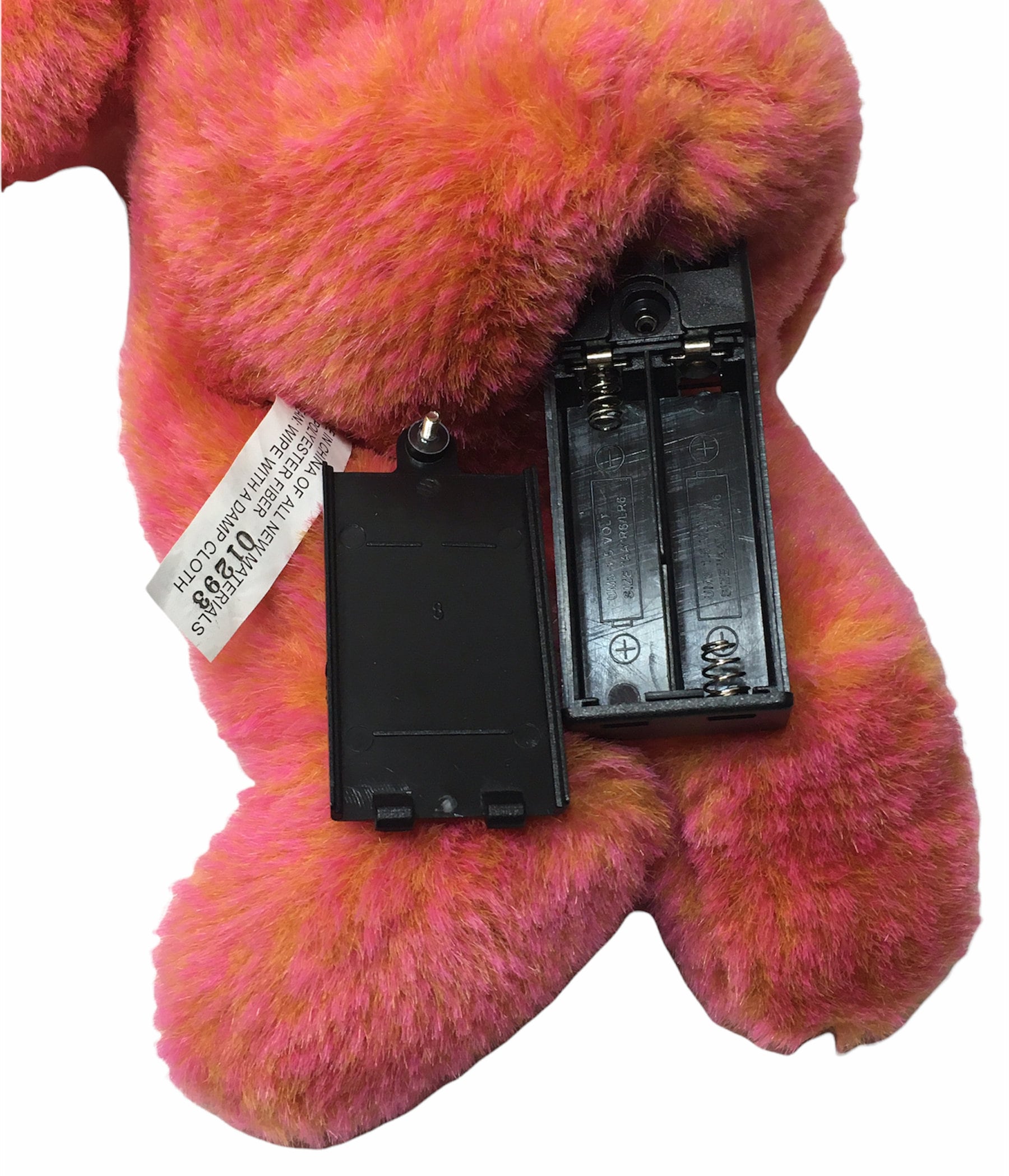 Avon Plush Teddy Bear 100th Anniversary Orange Musical Talking Stuffed ...