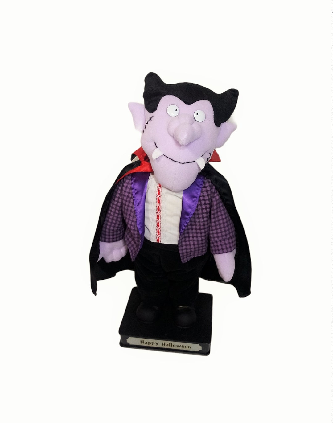 RARE Vintage Halloween Dracula Vampire Animated Motionette Sings Dances ...