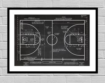 Basketball art | Etsy