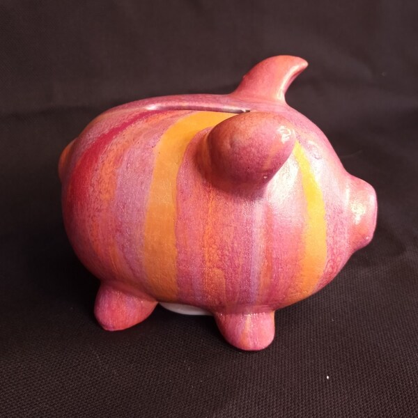 Pig Coin Bank - Etsy