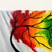 Rainbow Willow Tree | Original | Acrylic Painting| 12 X 16"| Tranquil ...