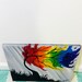 Rainbow Willow Tree | Original | Acrylic Painting| 12 X 16"| Tranquil ...