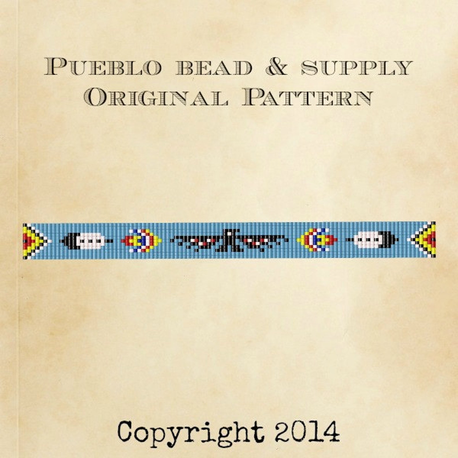 Thunderbird Pattern Loom Cuff Bracelet PDF File Beaded Beadweaving ...
