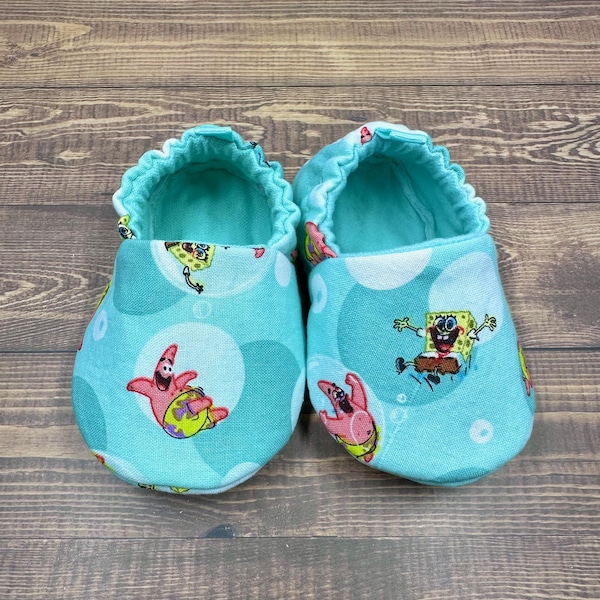 Spongebob Shoes - Etsy