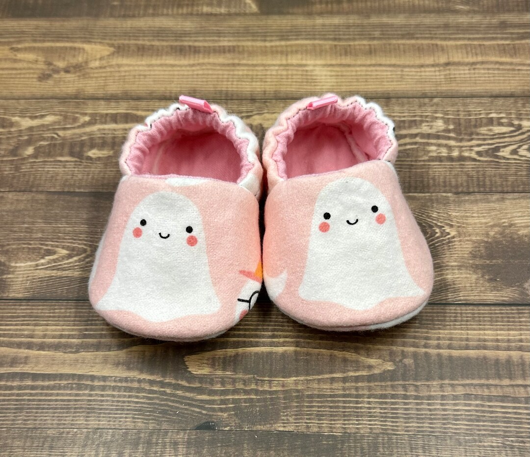 Ghost Baby Shoes, Halloween Baby Booties, Trendy Baby Shoes, Baby Gift ...