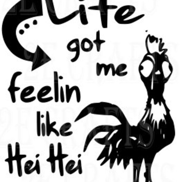 Hei Hei Svg - Etsy