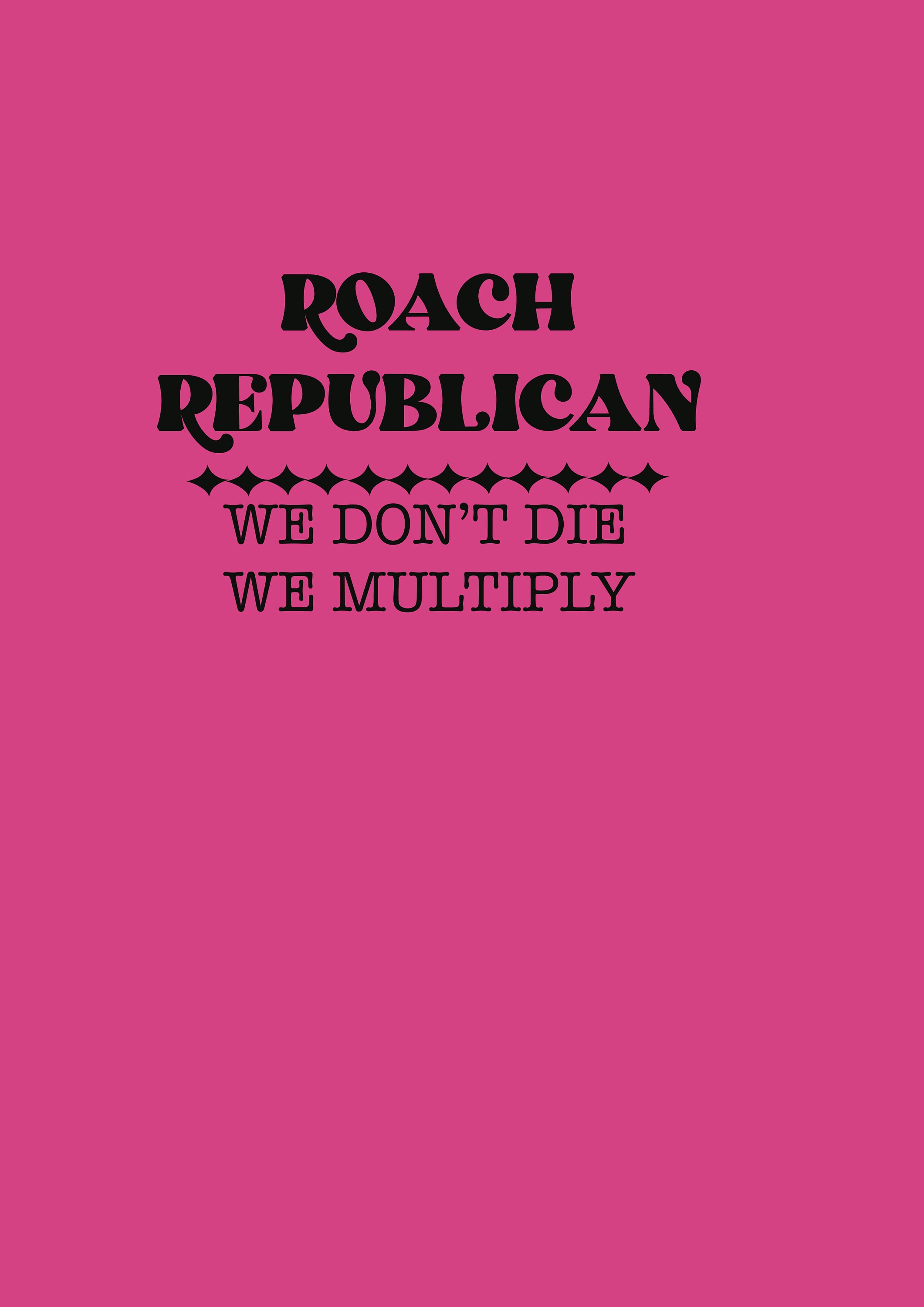 Roach Republican SVG - Etsy