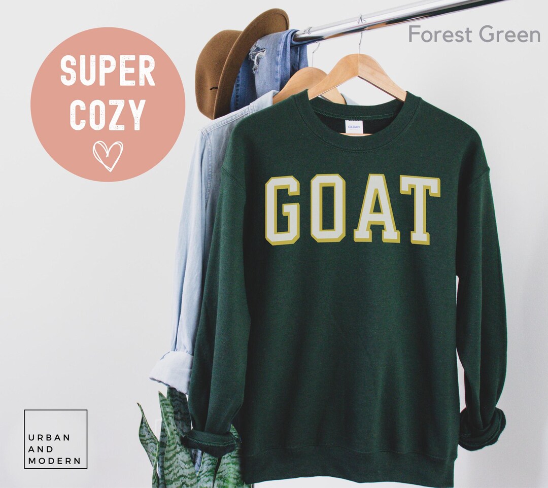 Goat Sweatshirt, Goat Sweater, Goat Shirt, Funny Goat Shirt, Trendy ...
