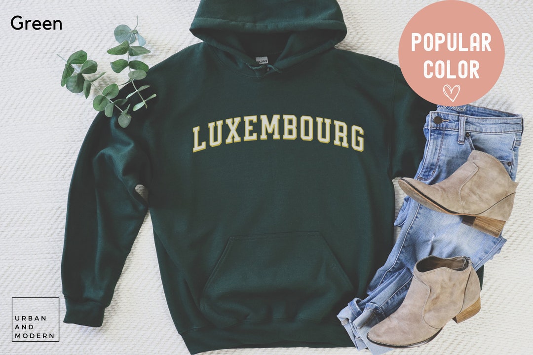 Luxembourg Hoodie, Luxembourg Gift, Luxembourg Shirt, Luxembourg ...
