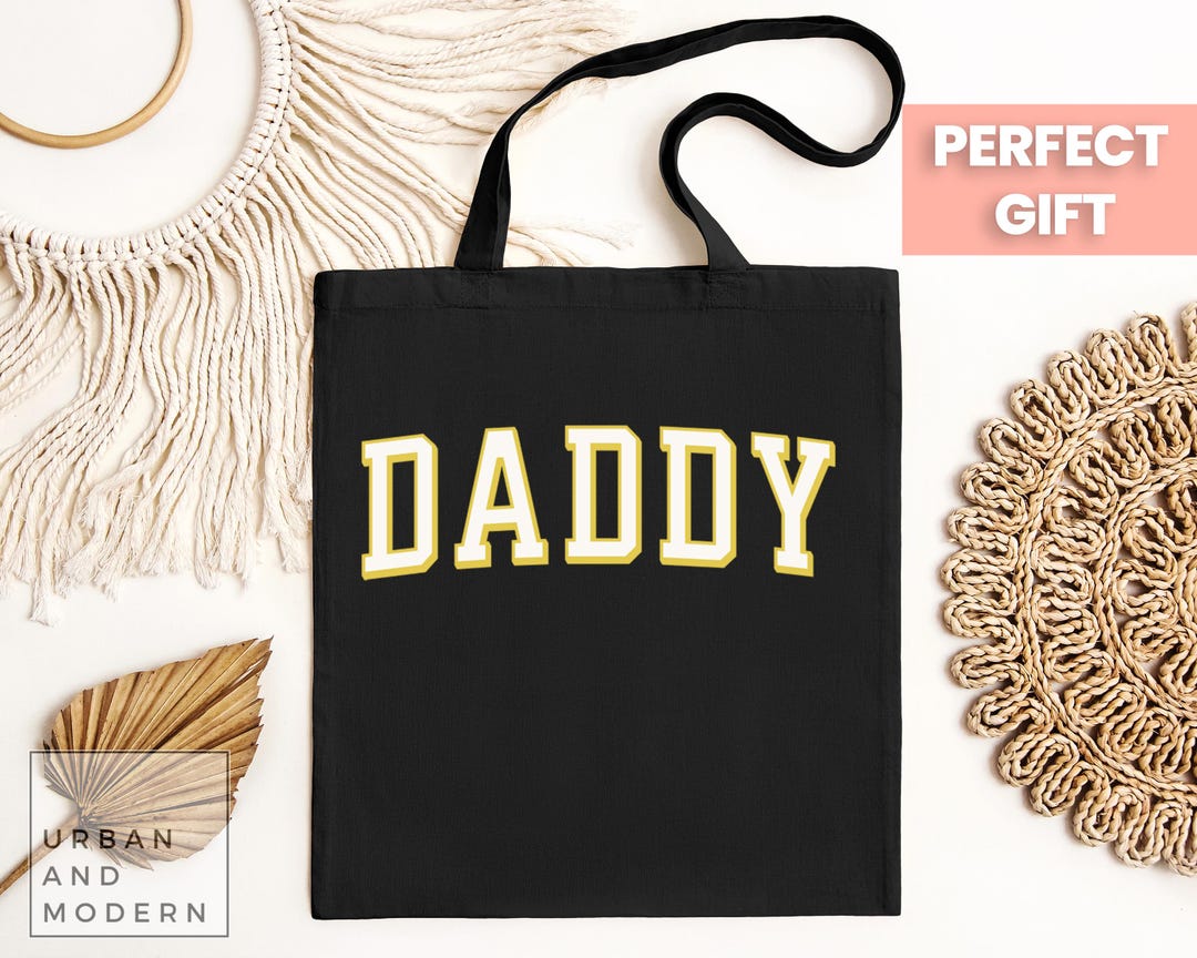 Daddy Tote Bag, Daddy Gift, New Daddy, Daddy Bag, Daddy Fathers Day ...
