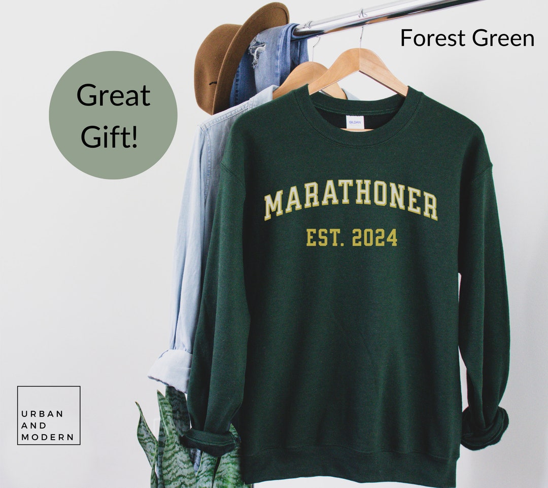 Marathoner Est 2024 ,marathon Runner Gift, Marathon Finisher, Marathon ...