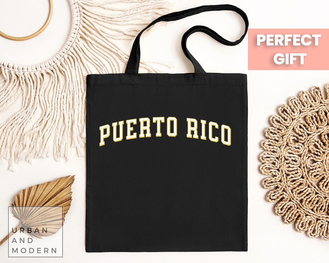 Puerto Rico Tote Bag, Puerto Rico Vacation, Puerto Rico Holiday, Puerto ...