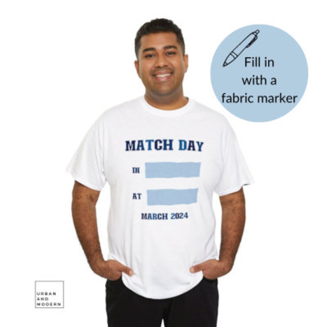Match Day 2024 Tshirt, Match Day Gifts, Residency Gift, Doctor, Medical ...