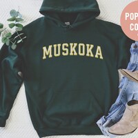 Muskoka Walking Bear by the Lake-hoodie Sweater - Etsy