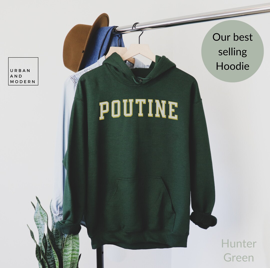 Poutine Hoodie,, Foodie Gift, Canadian Food, Sweatshirt, Sweater, Funny ...