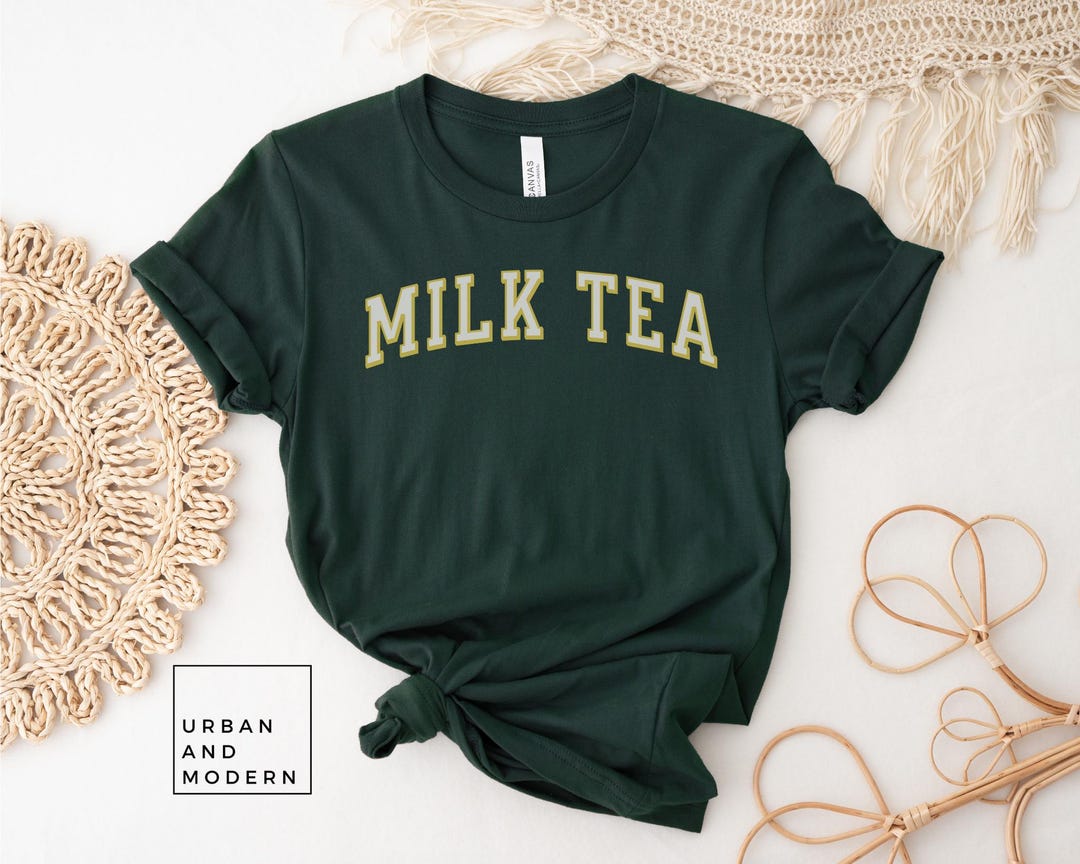 Milk Tea Shirt, Milk Tea Gift, Milk Tea Lover, Milk Tea Fan, Asian ...
