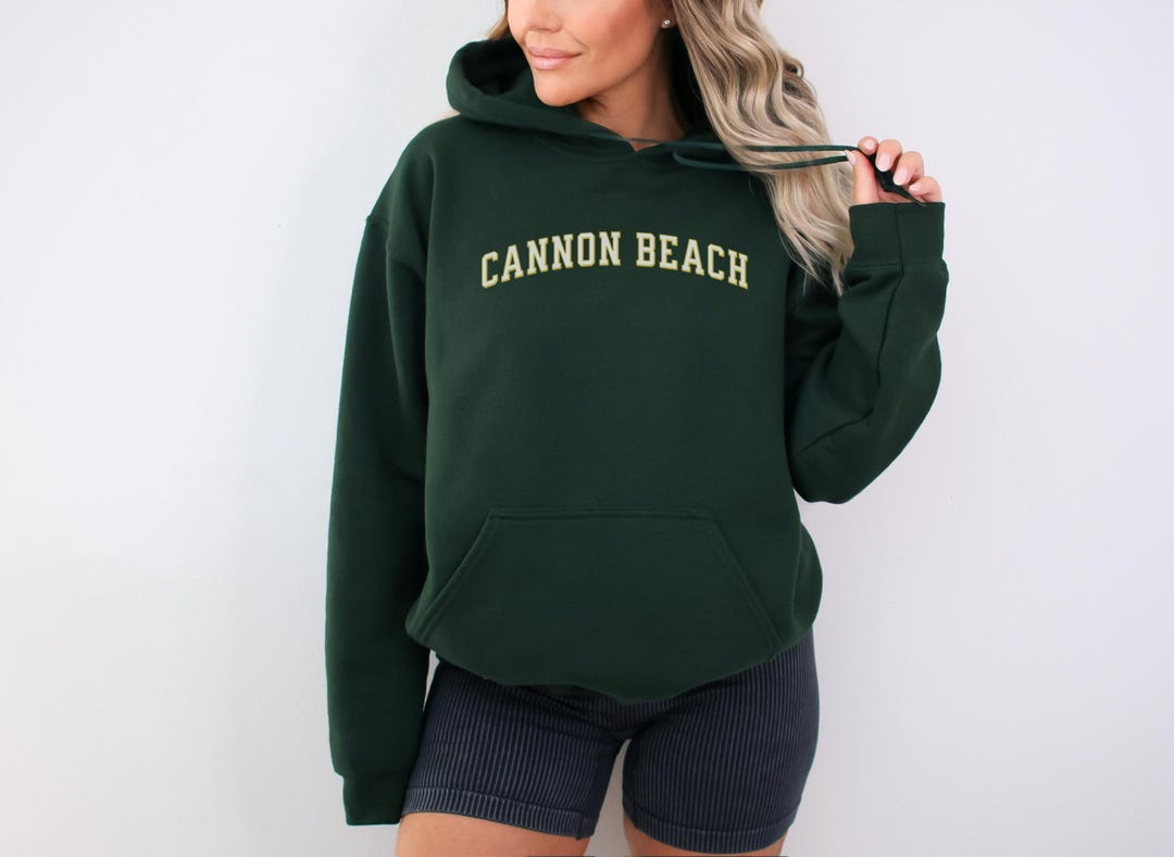 Cannon Beach Hoodie, Cannon Beach Oregon, Cannon Beach Gift, Cannon ...