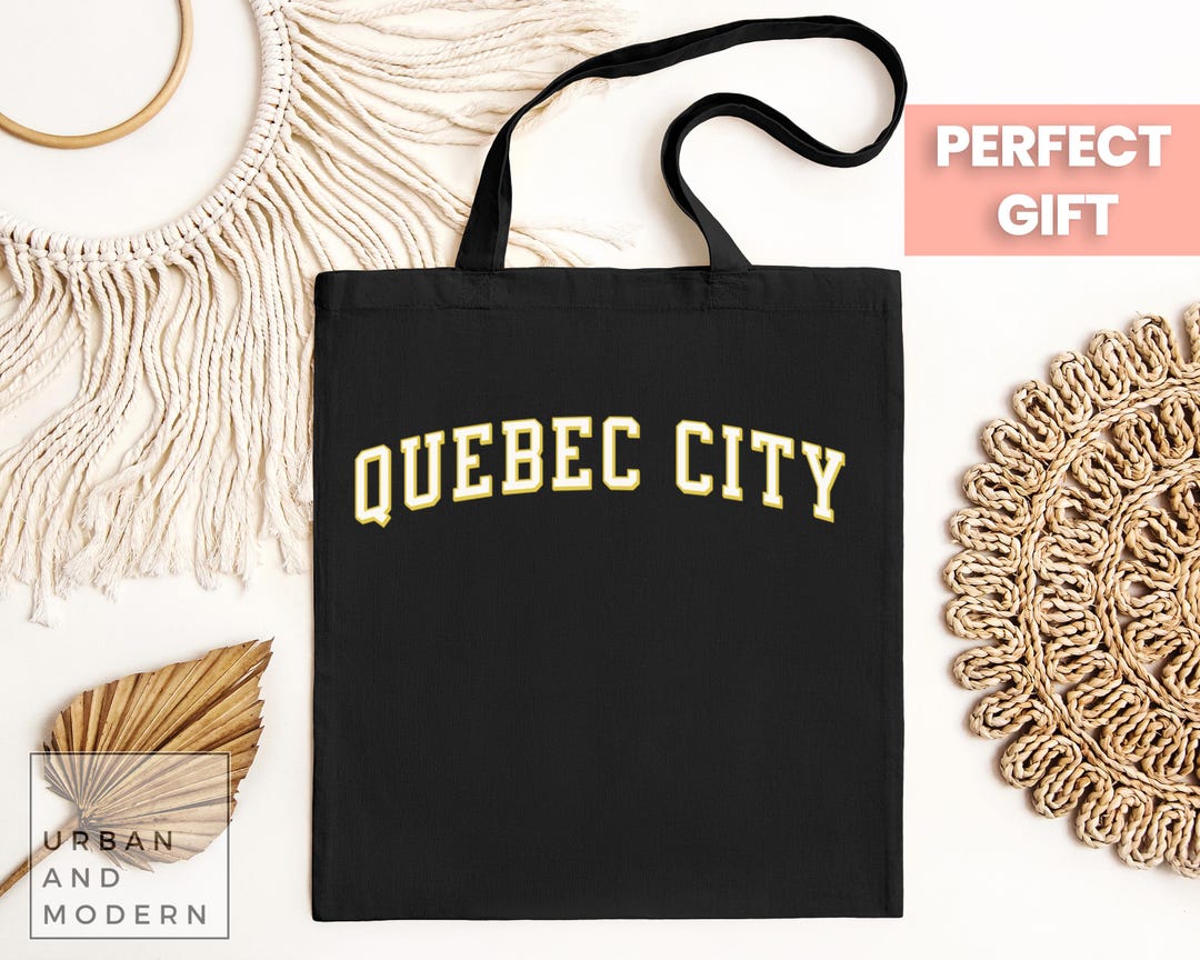 Quebec City Tote Bag, Quebec City Shirt, Quebec City Gift, Quebec City ...