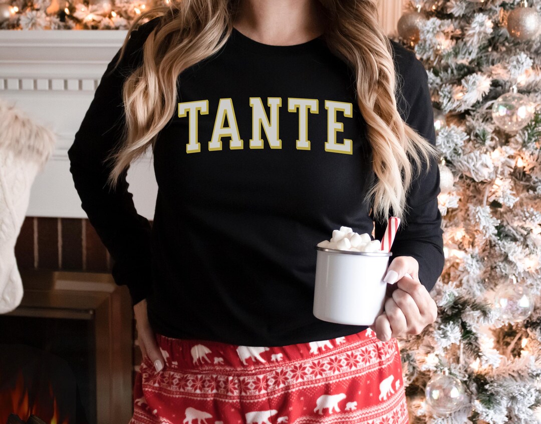 Tante Long Sleeve, Tante Gift, Tante Shirt, Tante Aunt, German Aunt ...
