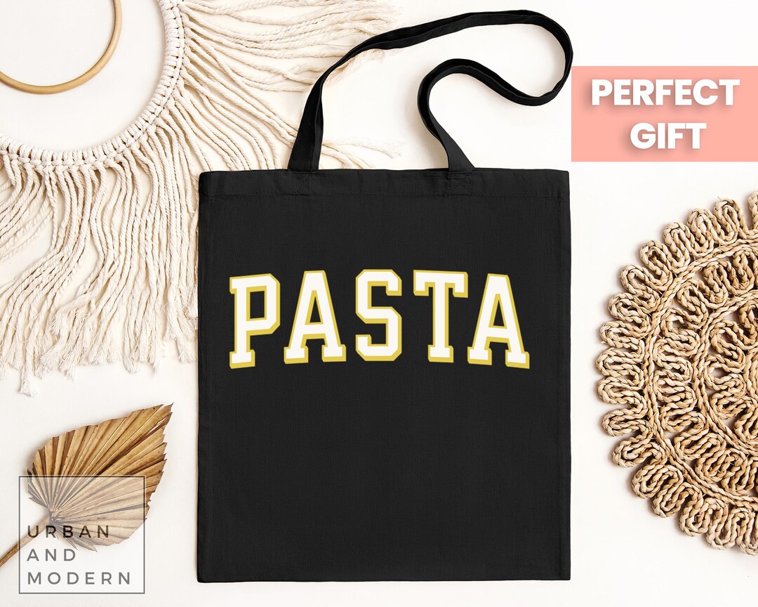 Pasta Tote Bag, Pasta Lover, Pasta Gift, Italian Food, Funny Food Tote ...