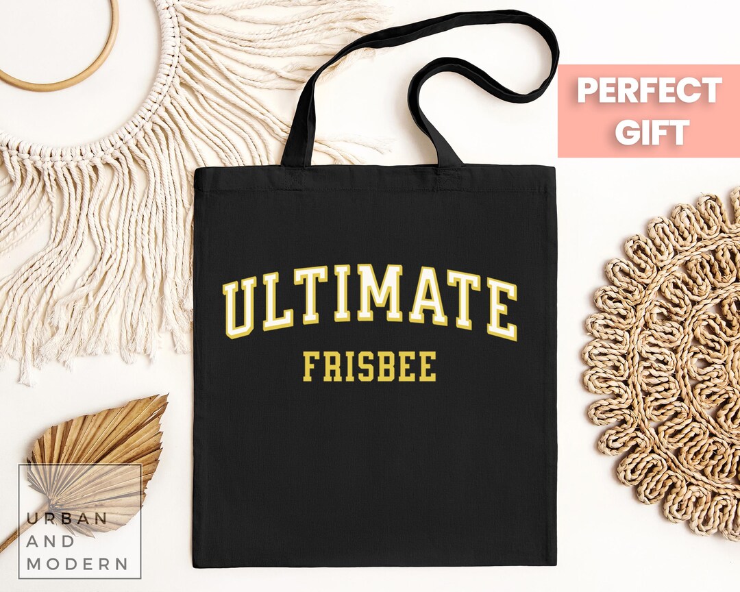 Ultimate Frisbee Tote Bag, Ultimate Frisbee Gift, Ultimate Frisbee Bag ...