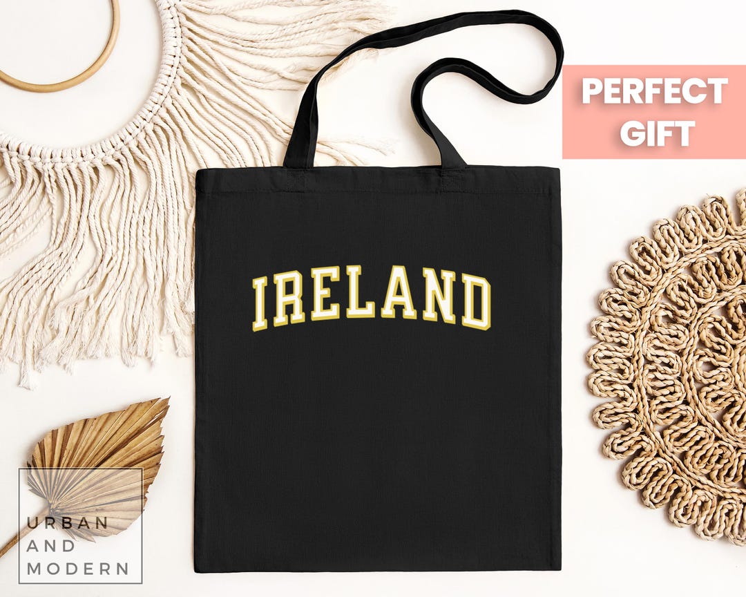 Ireland Tote Bag, Ireland Gift, Ireland Tote, Ireland Bag, Irish Gift ...