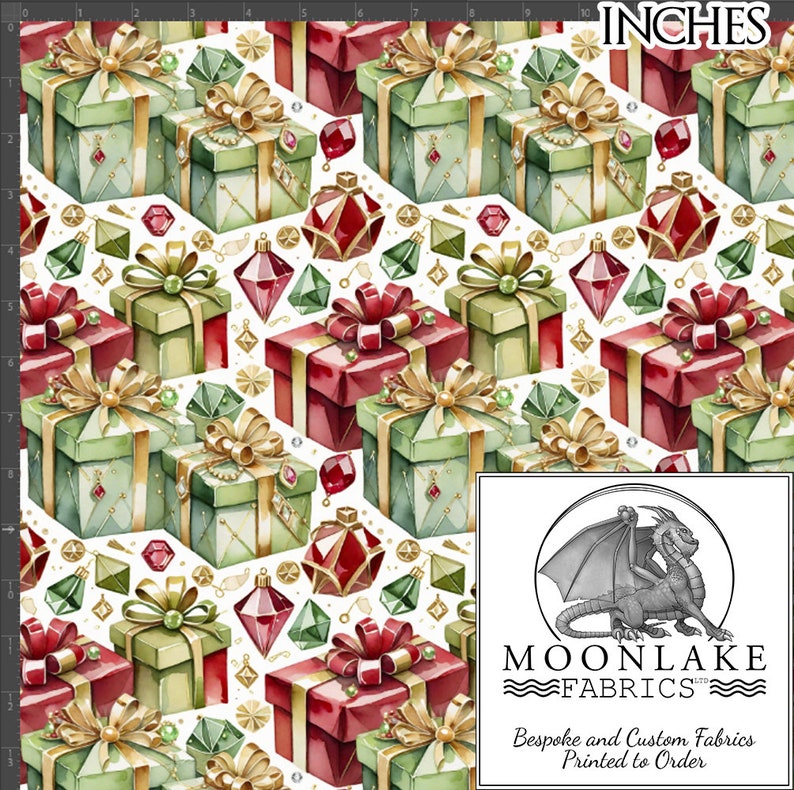 Christmas Gem Gift Boxes 100% Natural Cotton 130 Gsm - Etsy