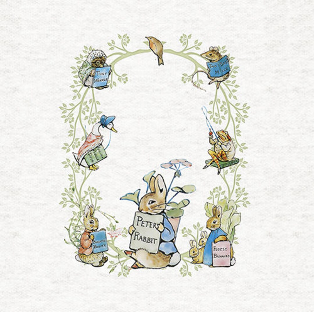 Peter Rabbit | Upholstery | Sewing | Craft | Printed Fabric Panels ...
