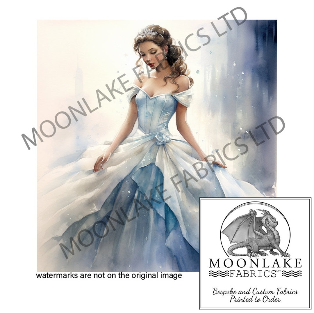 Princess Panels, Cinderella, Bell, Frog Princess, Snow White 100% ...