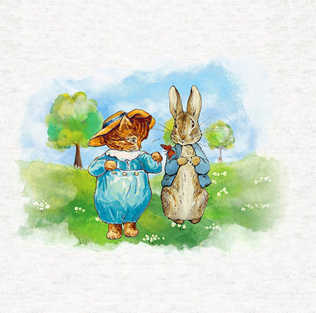 Peter Rabbit | Upholstery | Sewing | Craft | Printed Fabric Panels ...