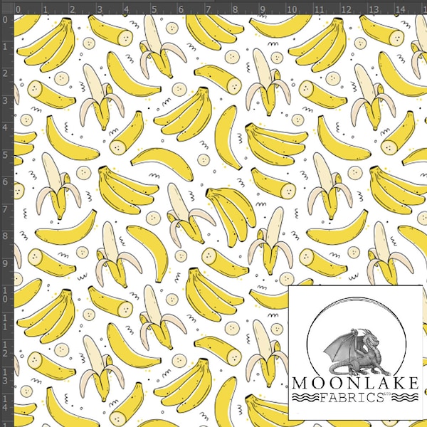 Banana Fabric - Etsy