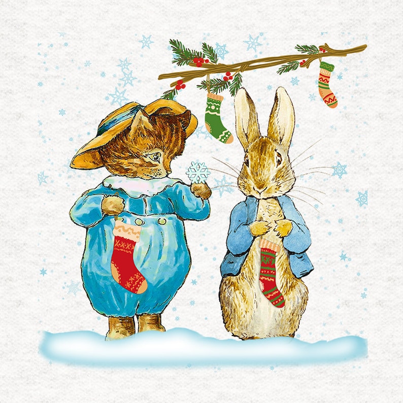 Peter Rabbit and Tom Kitten Winter Pals Upholstery Sewing - Etsy