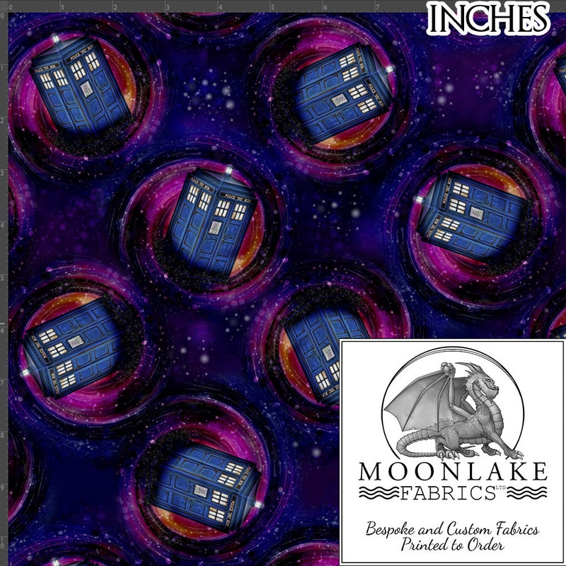 Doctor Who Fabric - Etsy