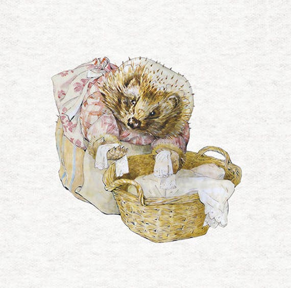 Peter Rabbit Upholstery Sewing Craft Printed Fabric | Etsy