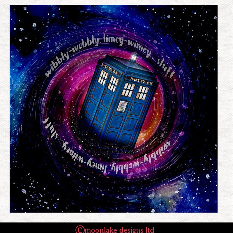 Tardis Quilt - Etsy