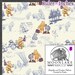 Pooh Bear Explorer Pattern 100% Cotton 130gsm Sewing Fabric - Size: 111 ...