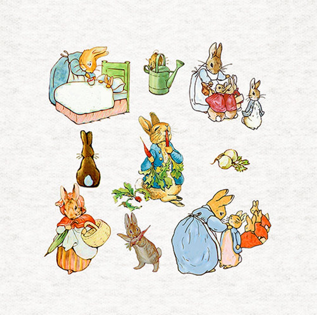 Peter Rabbit | Upholstery | Sewing | Craft | Printed Fabric Panels ...