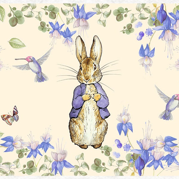 Peter Rabbit Fabric - Etsy