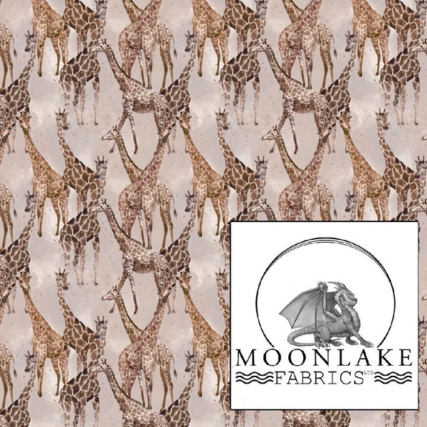 Giraffe Fabric - Etsy