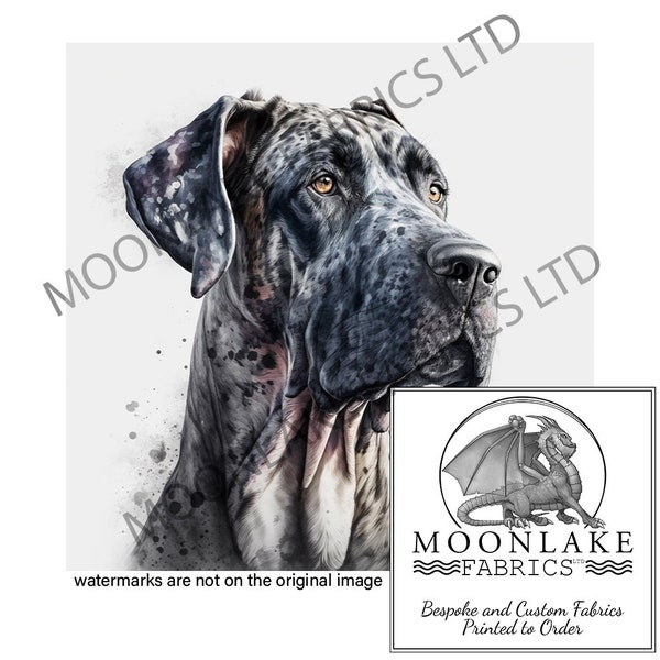 Great Dane Fabric - Etsy