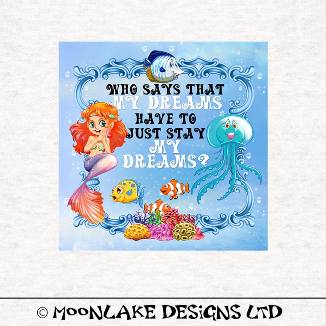 The Little Mermaid Fabric Panel, , Fabric Panel | Sewing | Craft ...