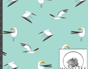Seagull Fabric - Etsy