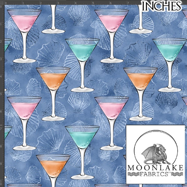 Cocktail Fabric - Etsy