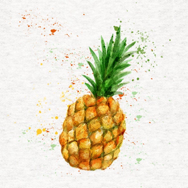 Pineapple Fabric - Etsy