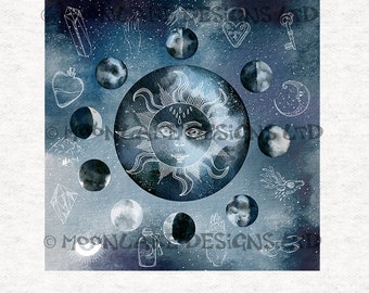 American Sign Language Fabric Asl I Love You Signs in Orchid by ...