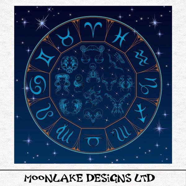Zodiac Panels - Etsy