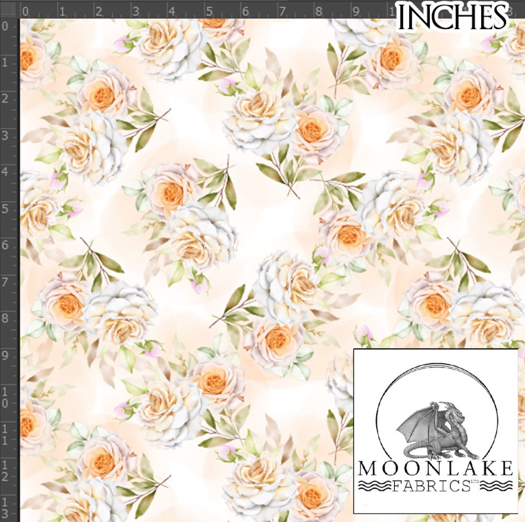Wild Rose Summer 100% Quality Cotton Poplin Fabric *exclusive* - Etsy UK