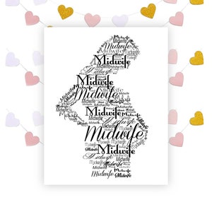 Midwife Gift, Doula, Midwife Art, Pregnancy Coach Gift, Natural Birth ...